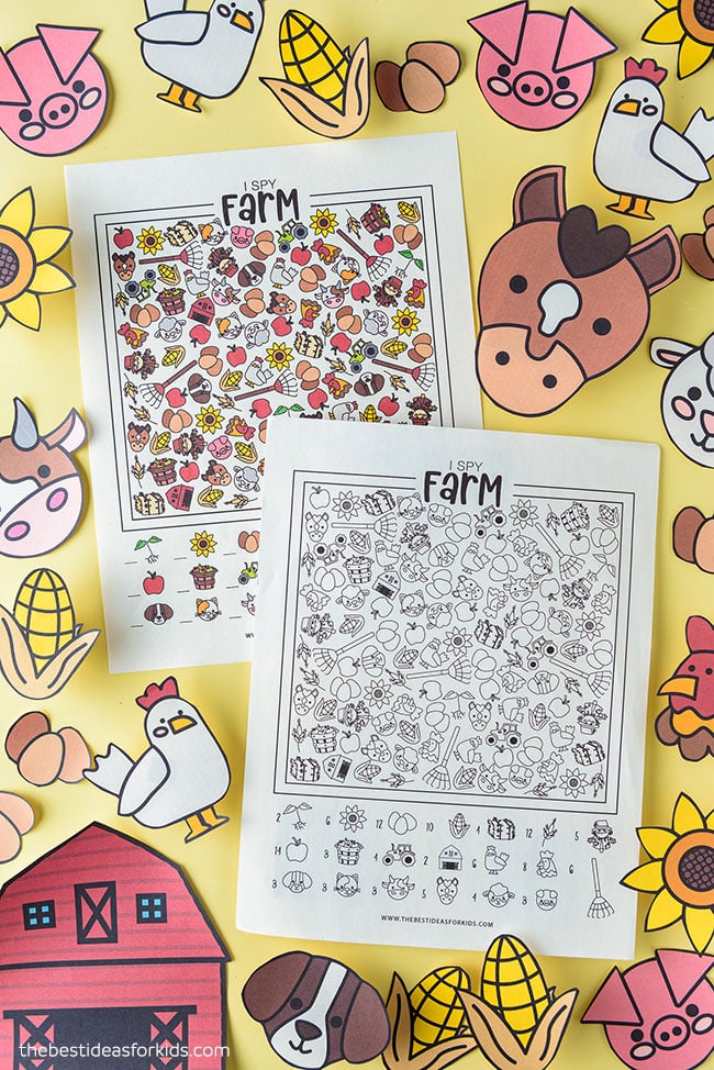 Farm I Spy - The Best Ideas for Kids