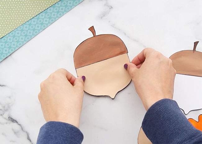 Paper Acorn Craft - The Best Ideas for Kids