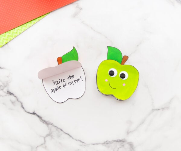 Apple Suncatcher - The Best Ideas for Kids