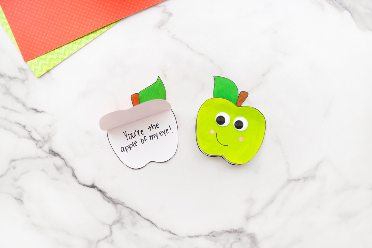 Apple Suncatcher - The Best Ideas for Kids