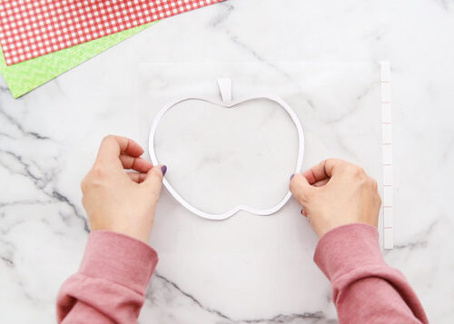 Apple Suncatcher - The Best Ideas for Kids
