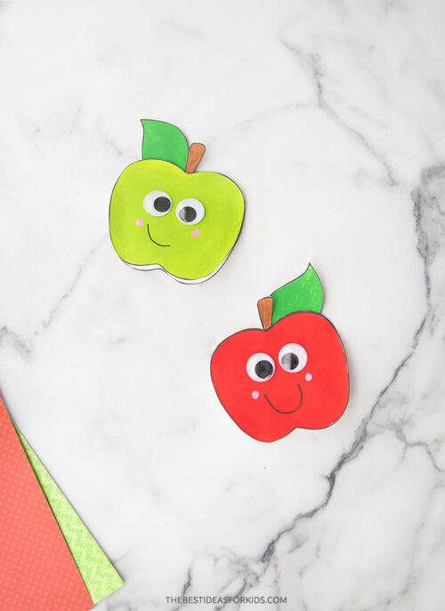 Paper Apple Craft - The Best Ideas for Kids