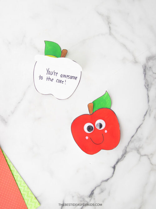 Paper Apple Craft - The Best Ideas for Kids