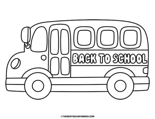 Back to School Coloring Pages - The Best Ideas for Kids