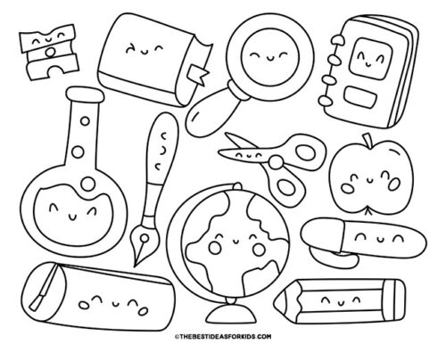 Back to School Coloring Pages - The Best Ideas for Kids