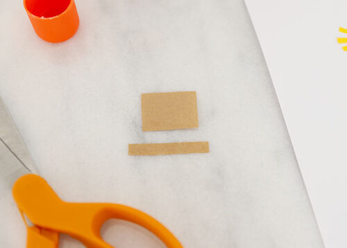 Footprint Scarecrow - The Best Ideas for Kids