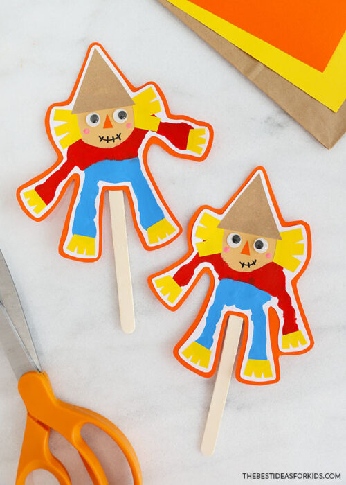 Handprint Scarecrow - The Best Ideas for Kids