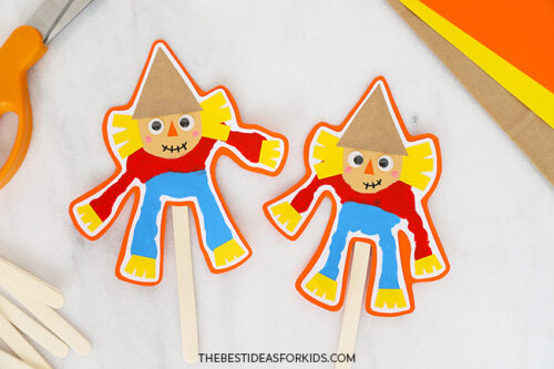 Handprint Scarecrow - The Best Ideas for Kids