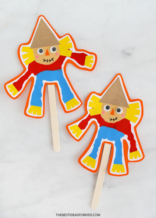 Handprint Scarecrow - The Best Ideas for Kids