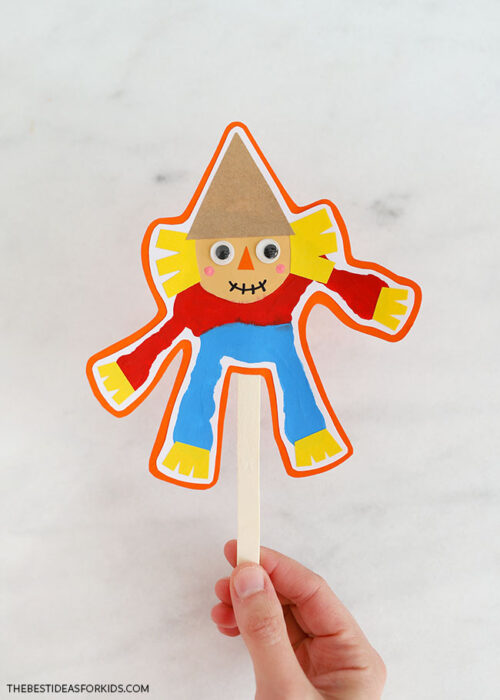 Handprint Scarecrow - The Best Ideas for Kids