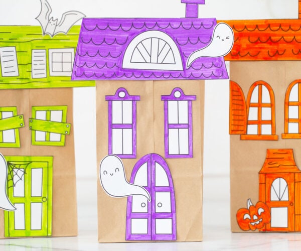 Haunted House Card (Free Printables) - The Best Ideas for Kids