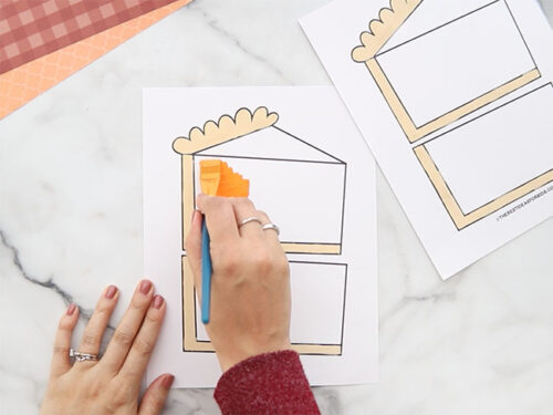 Pumpkin Pie Craft (with Free Printable) - The Best Ideas for Kids