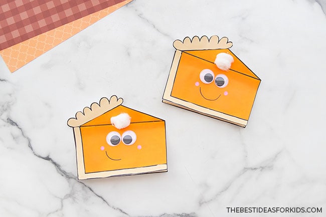 Pumpkin Pie Craft (with Free Printable) - The Best Ideas for Kids