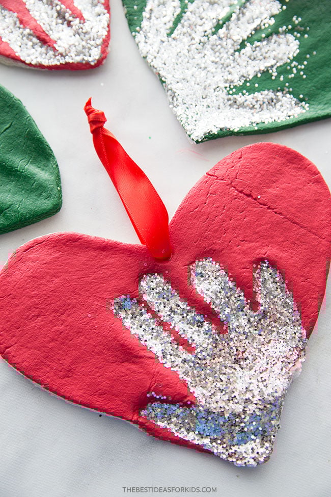 Salt Dough Recipe (for Handprints & Ornaments)