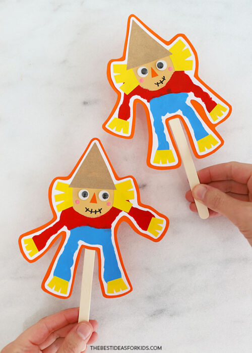 Handprint Scarecrow - The Best Ideas for Kids