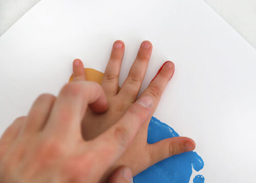 Footprint Scarecrow - The Best Ideas for Kids