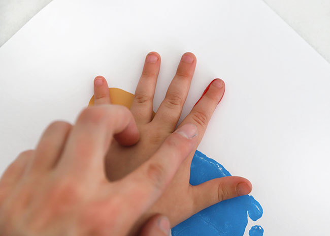 Footprint Scarecrow - The Best Ideas for Kids