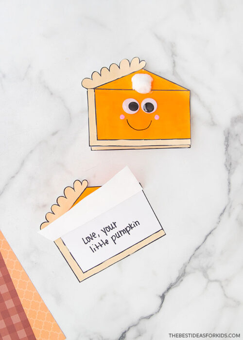 Pumpkin Pie Craft (with Free Printable) - The Best Ideas for Kids