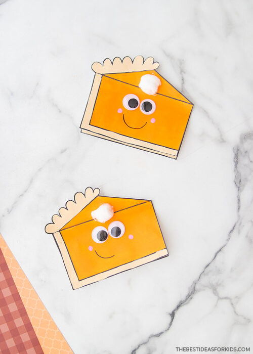 Pumpkin Pie Craft (with Free Printable) - The Best Ideas for Kids