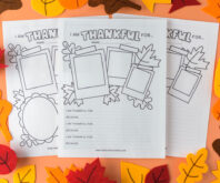 Thankful Wreath Craft (Free Printable) - The Best Ideas for Kids