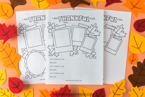 I Am Thankful For Printable - The Best Ideas for Kids