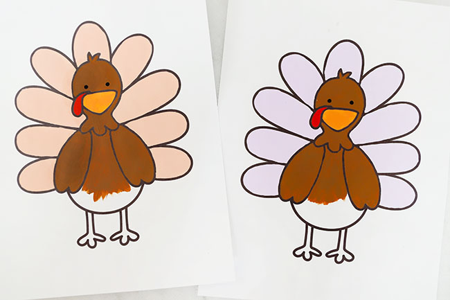 Mermaid Turkey Disguise (Free Template) - The Best Ideas for Kids