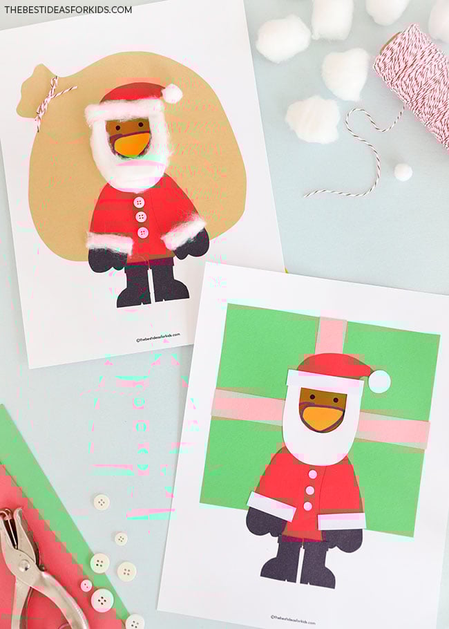 Santa Turkey Disguise (with Free Printable) - The Best Ideas for Kids