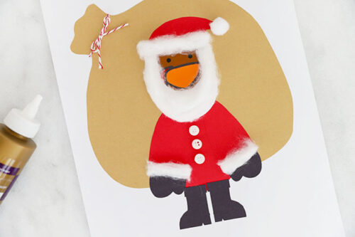 Santa Turkey Disguise (Free Template) - The Best Ideas for Kids