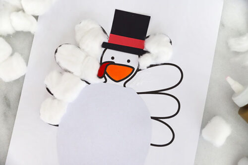 Snowman Turkey Disguise (Free Template) - The Best Ideas for Kids