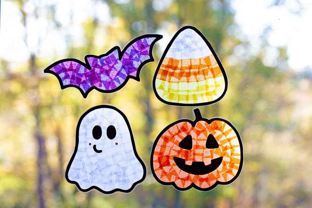 Halloween Suncatcher Crafts - The Best Ideas for Kids