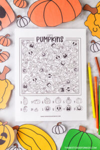 Pumpkin I Spy (Free Printables) - The Best Ideas for Kids