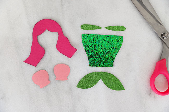 Mermaid Turkey Disguise (Free Template) - The Best Ideas for Kids