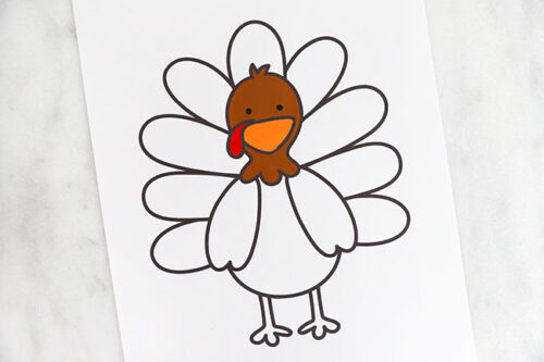 Santa Turkey Disguise (Free Template) - The Best Ideas for Kids