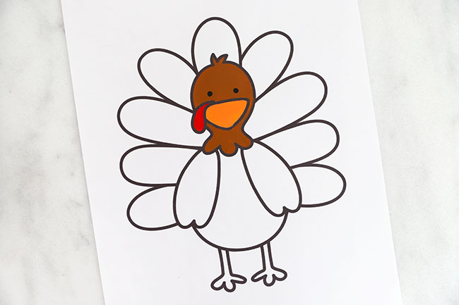 Santa Turkey Disguise (with Free Printable) - The Best Ideas for Kids