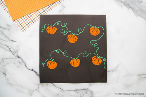 Toilet Paper Roll Pumpkin Stamp - The Best Ideas for Kids