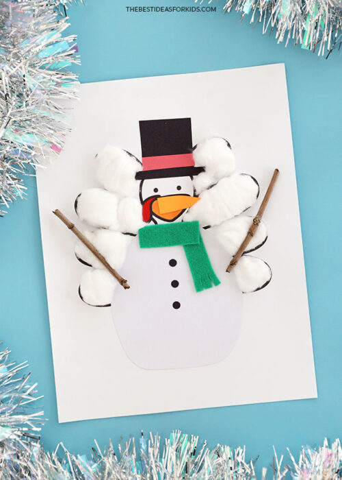 Snowman Turkey Disguise (Free Template) - The Best Ideas for Kids