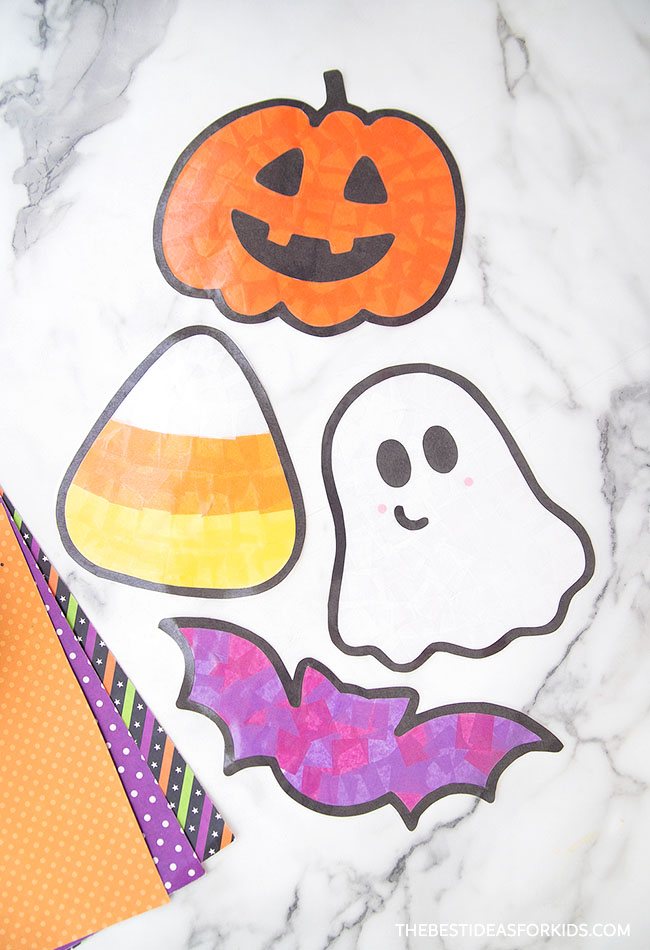 Halloween Suncatcher Crafts - The Best Ideas for Kids