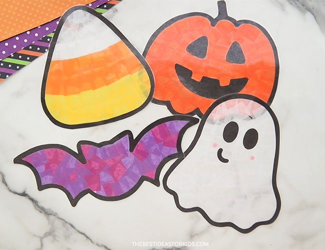 Halloween Suncatcher Crafts - The Best Ideas for Kids