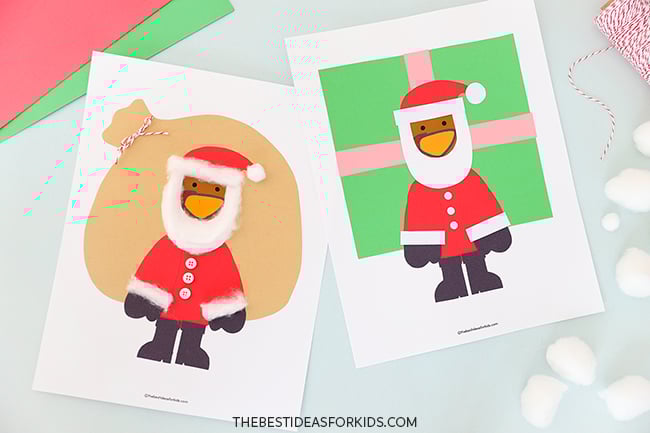 Santa Turkey Disguise (with Free Printable) - The Best Ideas for Kids