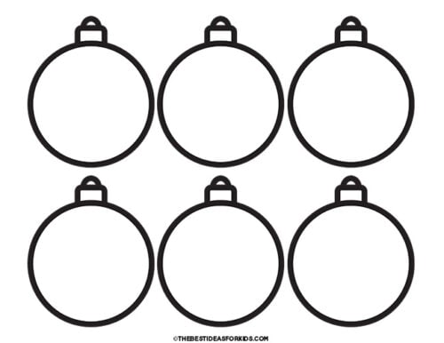 Ornament Template (Free Printable) - The Best Ideas for Kids