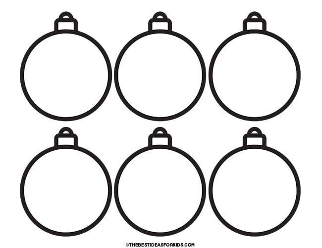 Ornament Template (Free Printable) - The Best Ideas for Kids