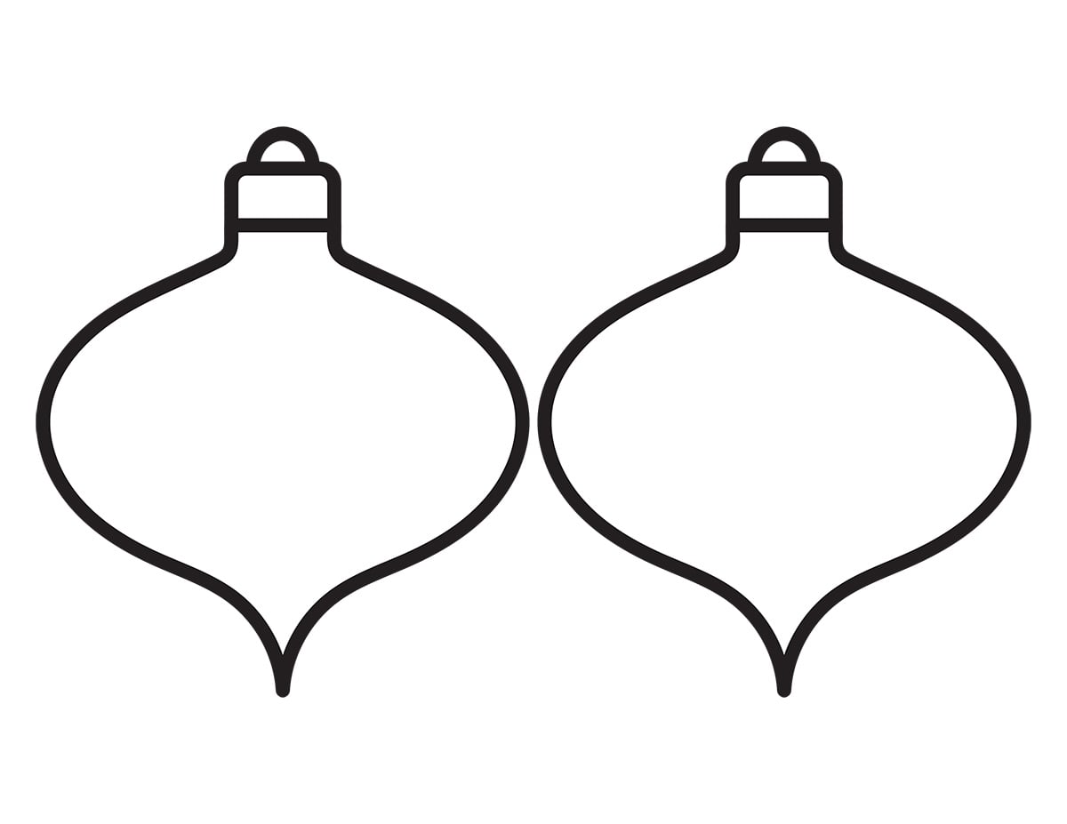 Christmas Ball Printable Template | Gerald Printable