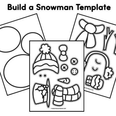 Snowman Template (Free Printables) - The Best Ideas for Kids