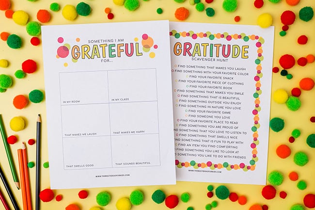 Gratitude Scavenger Hunt - The Best Ideas for Kids