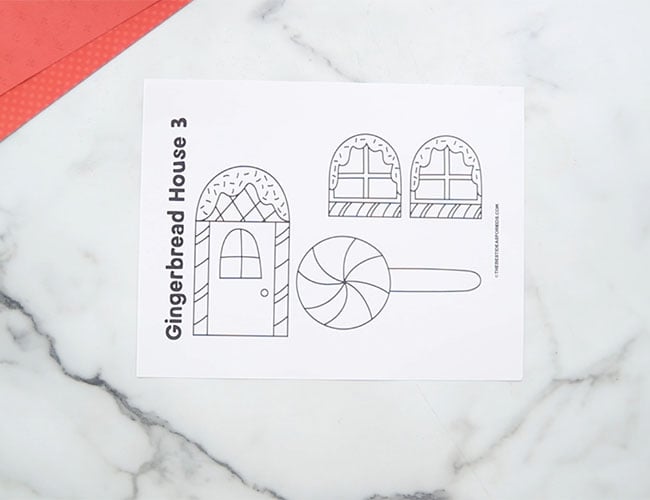 Paper Bag Gingerbread House - The Best Ideas for Kids