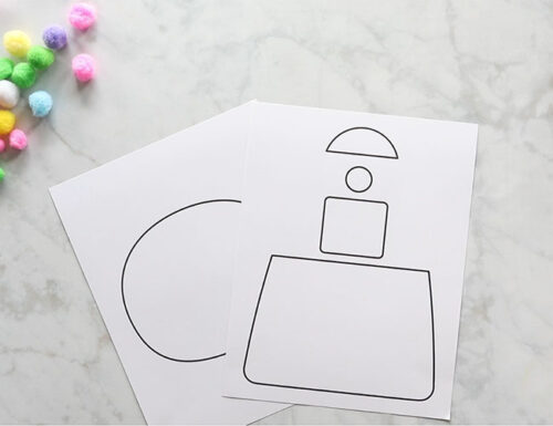 Gumball Machine Turkey Disguise (Free Template) - The Best Ideas for Kids