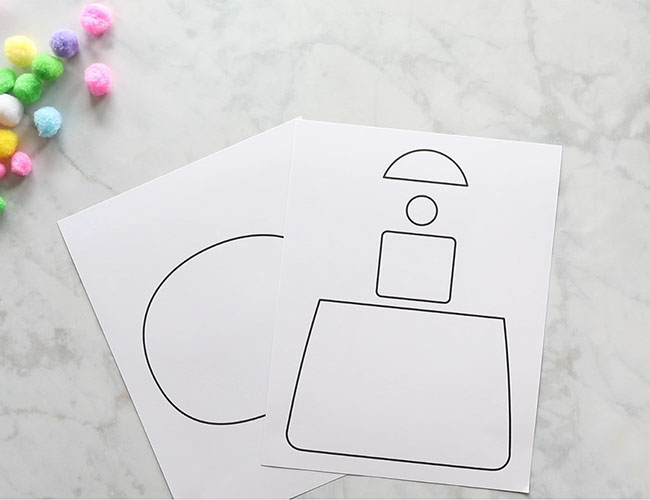 Gumball Machine Turkey Disguise (Free Template) - The Best Ideas for Kids