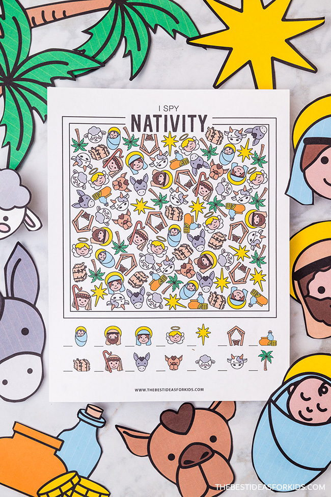 I Spy Nativity (Free Printable) - The Best Ideas for Kids