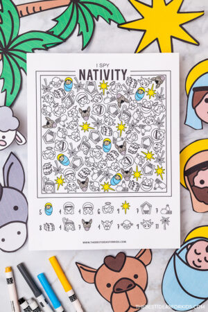I Spy Nativity (Free Printable) - The Best Ideas for Kids