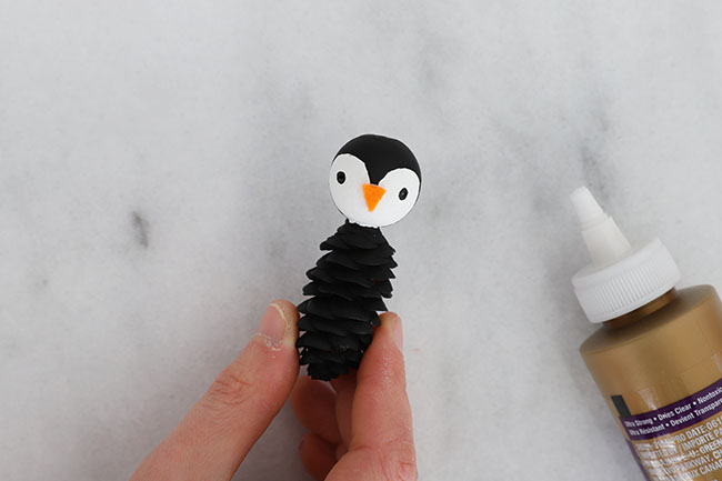 Pine Cone Penguin - The Best Ideas for Kids